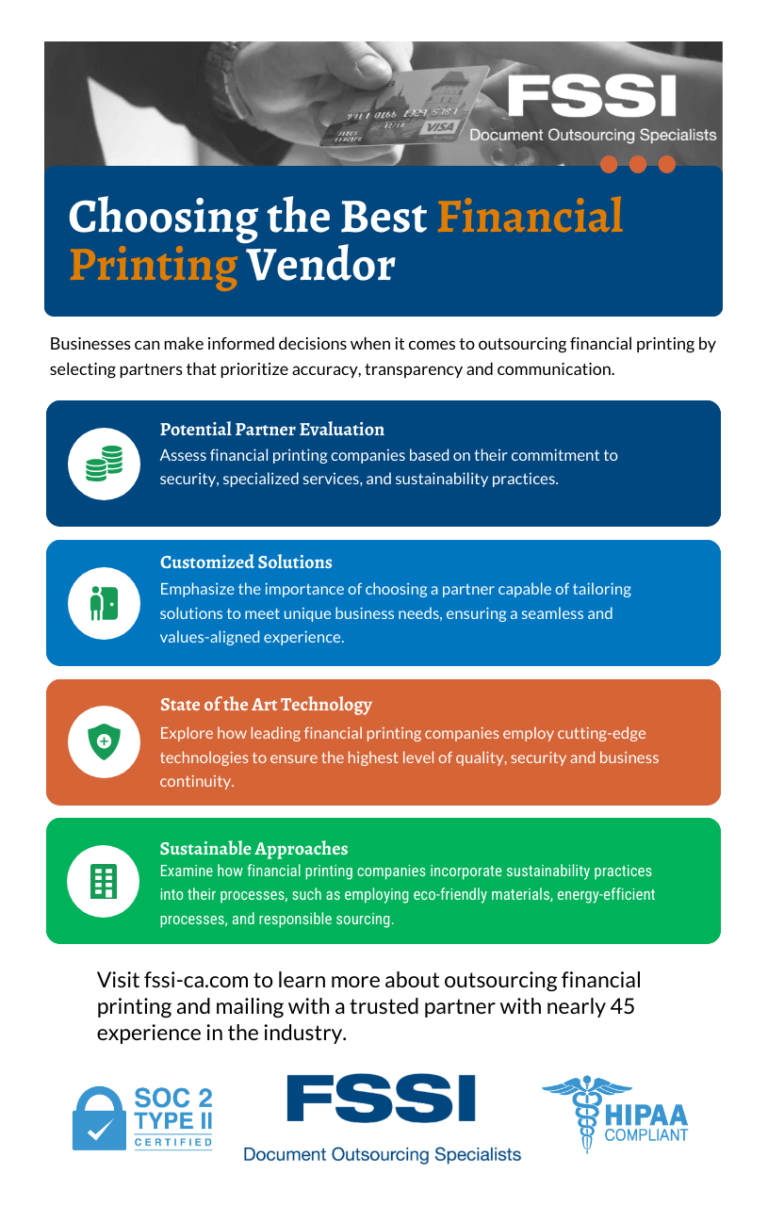 Financial Printing and Mailing: Compliance and Accuracy