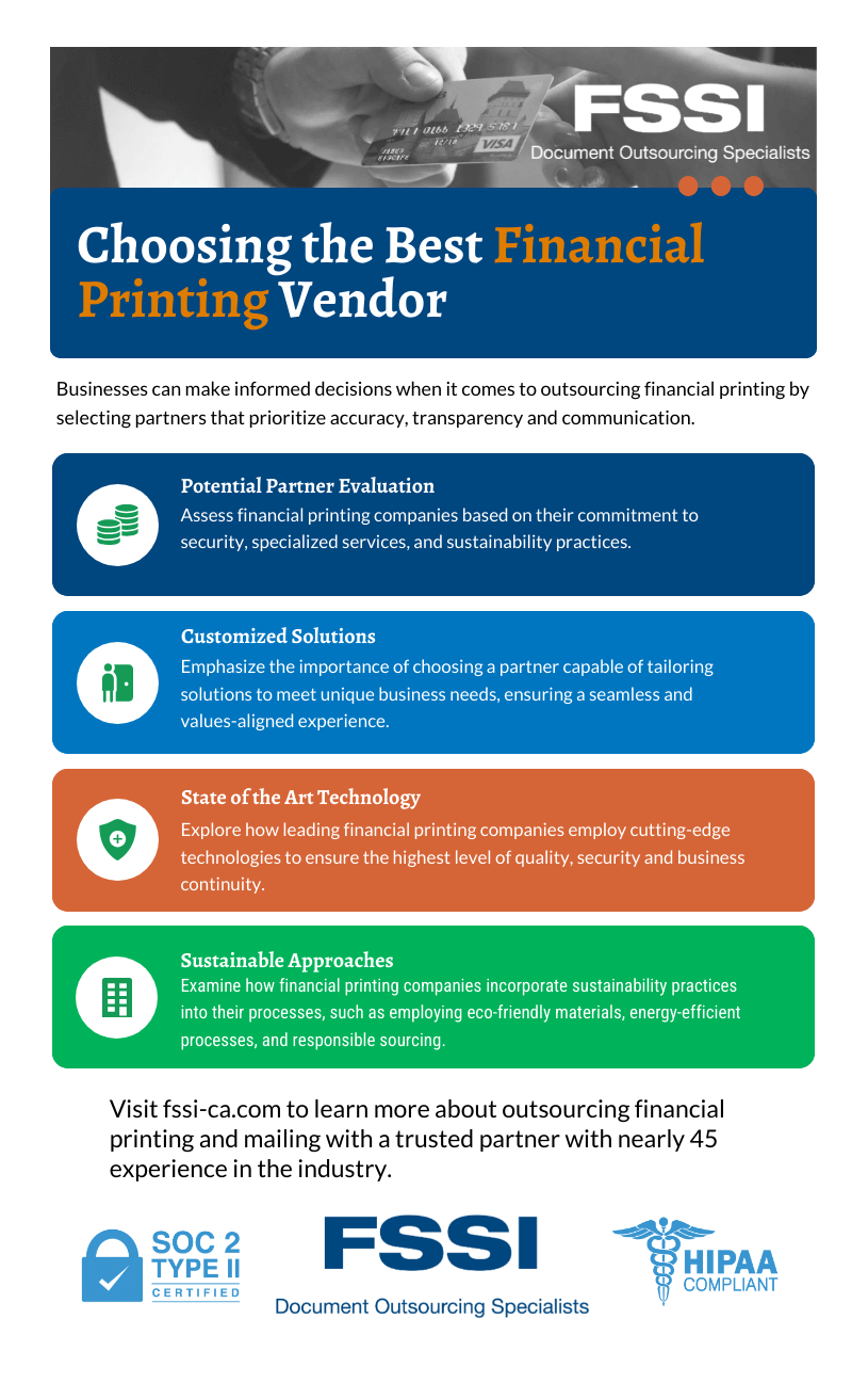 Financial Printing and Mailing: Compliance and Accuracy